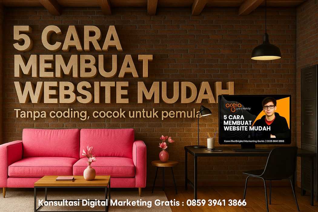5 Cara Membuat Website Mudah Tanpa Coding, Cocok untuk Pemula! - Argia ...