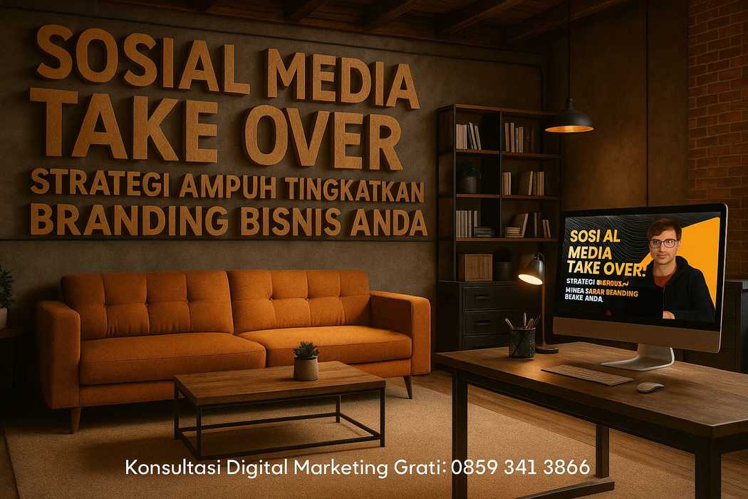 #1 Sosial Media Take Over: Strategi Ampuh Tingkatkan Branding Bisnis Anda