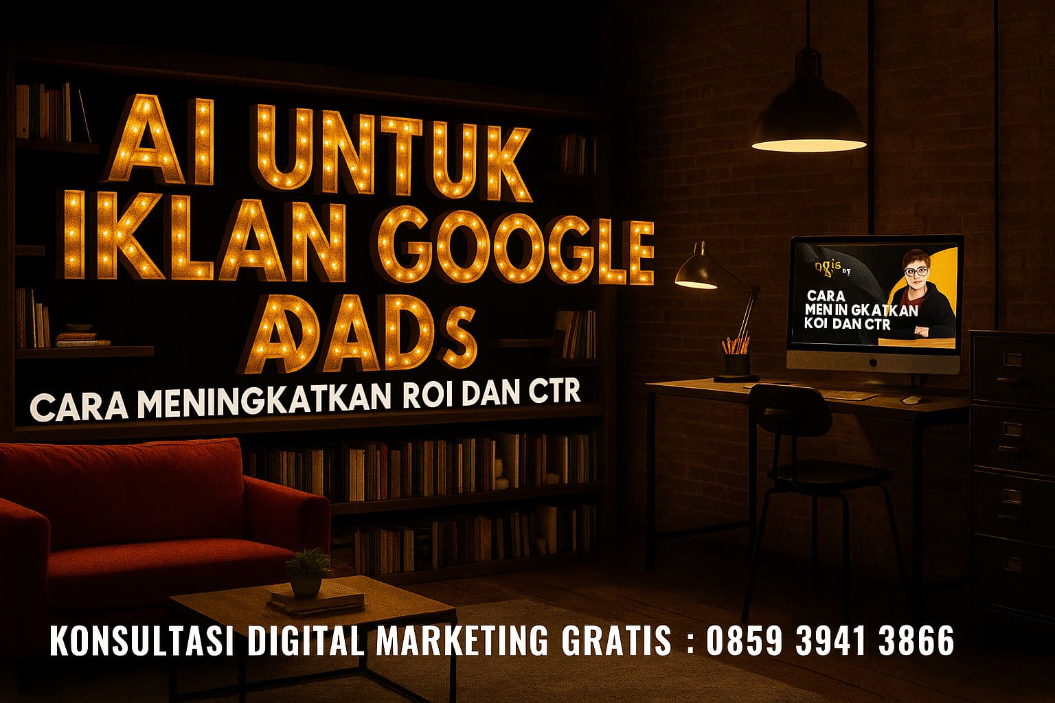 AI untuk Iklan Google Ads: Cara Meningkatkan ROI dan CTR